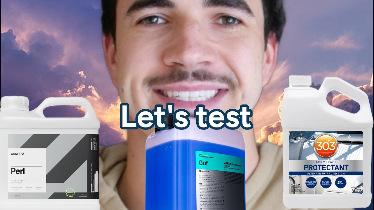 Comparing the three types of plastic protectants - YouTube