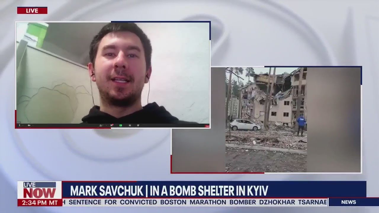 'Putin is insane': Russia-Ukraine fighting update from bomb shelter in ...