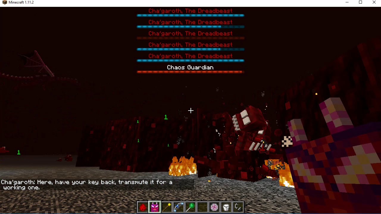 Minecraft Mob Battles: Engender Chaos Guardian versus "Wall of Cha ...