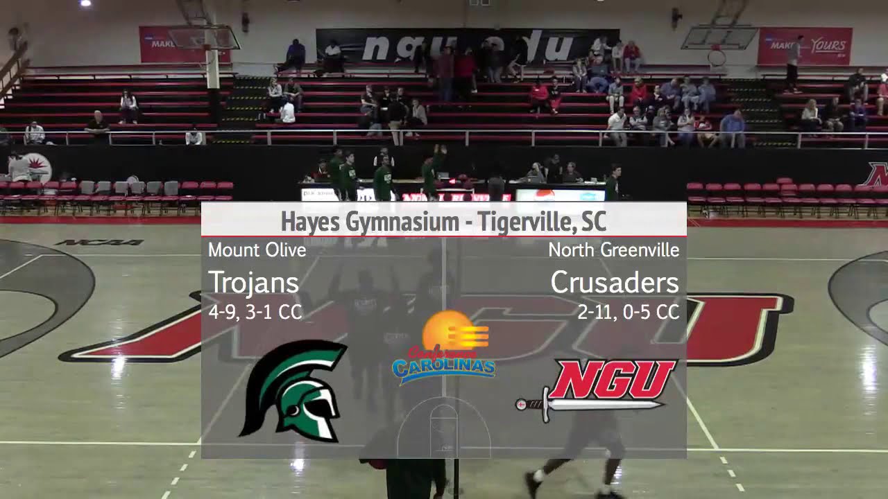 North Greenville vs. Mount Olive - NGU Men's Basketball 2019 - YouTube