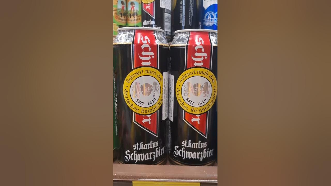 Німецьке темне пиво St Karlus Schwarzbier Youtube