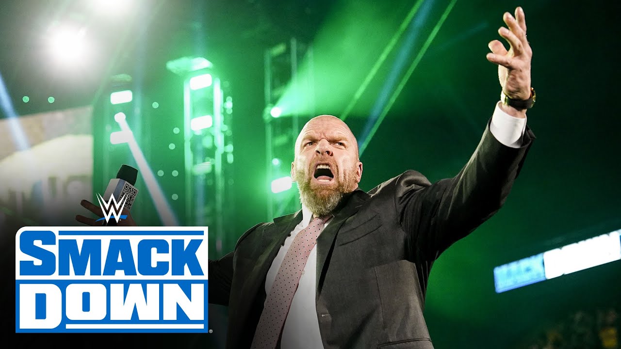 Triple H kicks off the season premiere of the blue brand: SmackDown ...