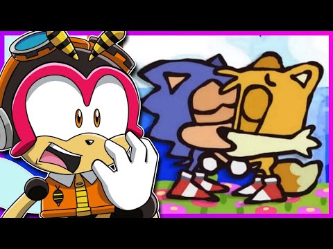 SONIC KISSES TAILS?! - Charmy reacts to The Ultimate \