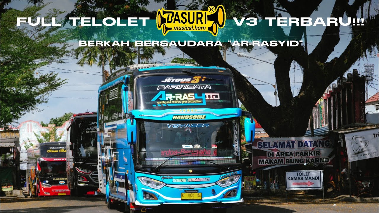 PUNYA 2 MODUL!!!Telolet basuri BERKAH BERSAUDARA "AR-RASYID" V1 & V3 ...