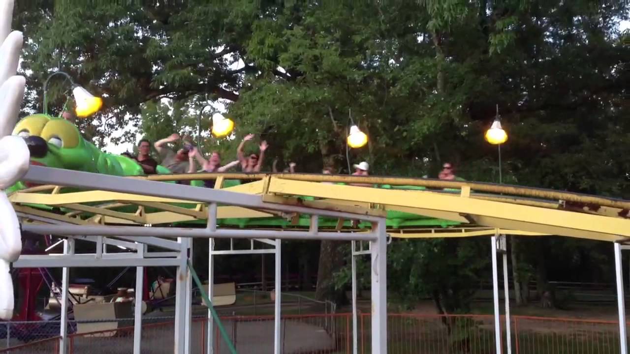 Brienn Daniel and Wowo riding Wacky Worm at Lake Winnie - YouTube