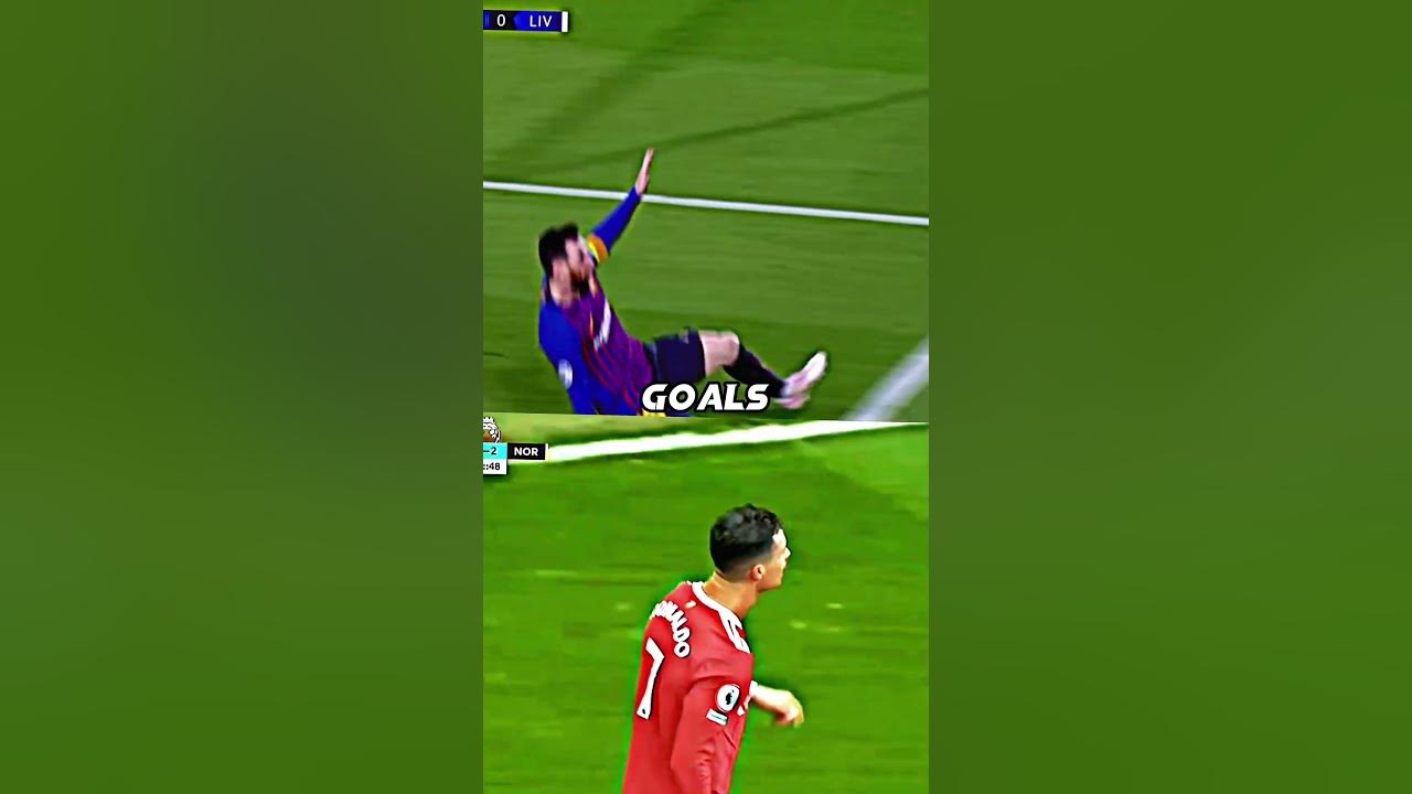 Ronaldon Vs Messi 🔥🥶 Youtube
