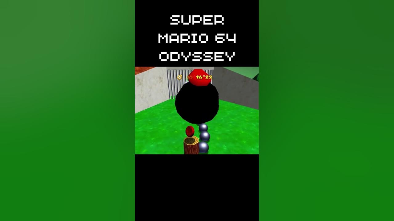Super Mario 64 Odyssey Bob Omb Supermario Supermariobros Shorts Supermarioodyssey Boss