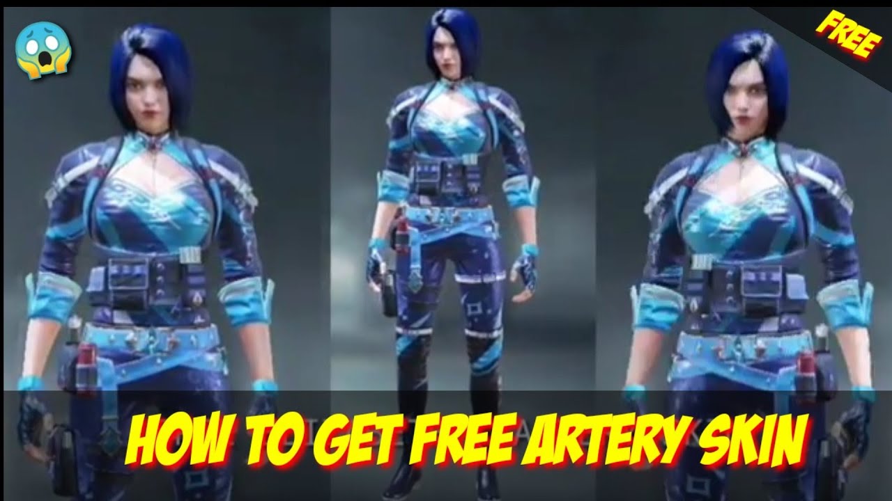 how to get free artery character skin in Cod mobile / free artery ...