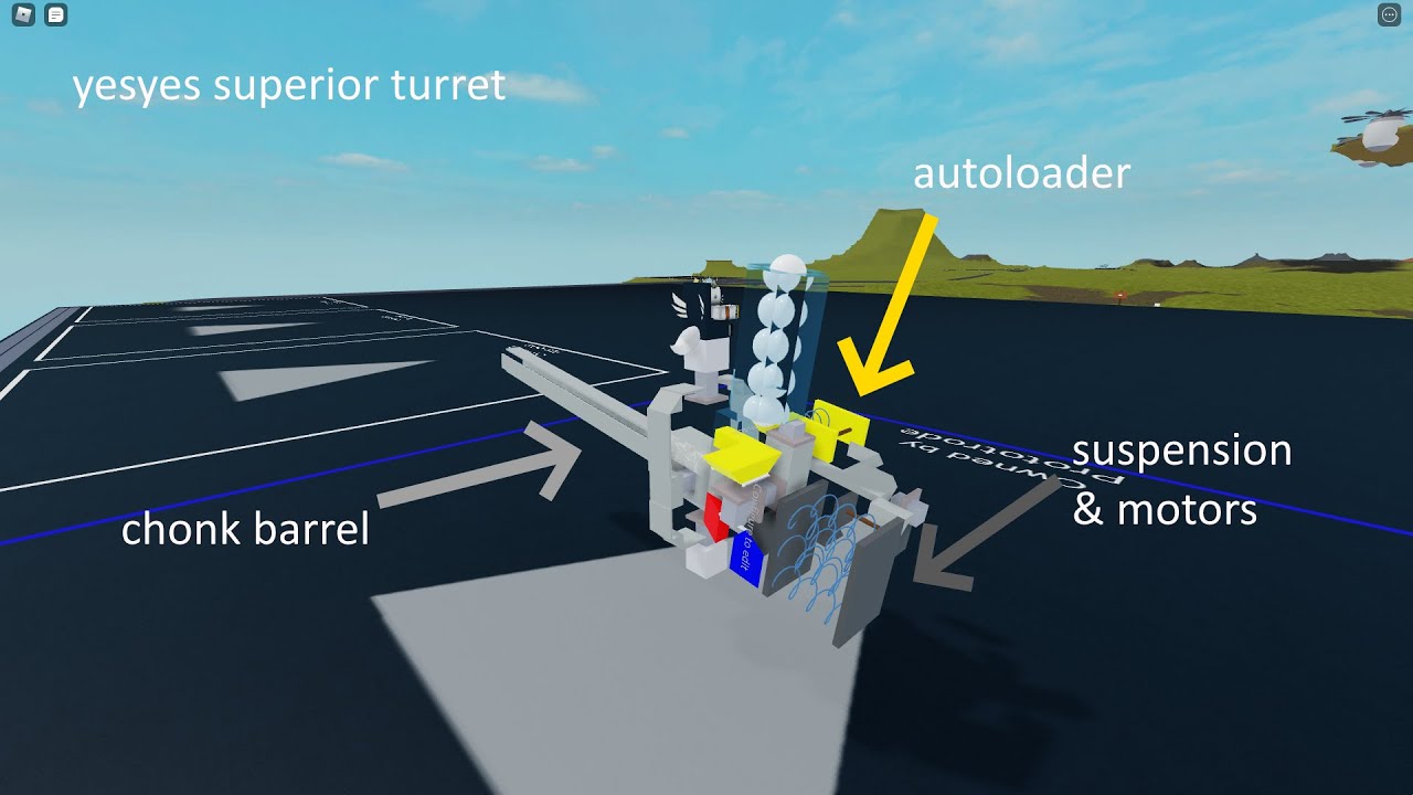 A more reliable suspension-based turret - YouTube