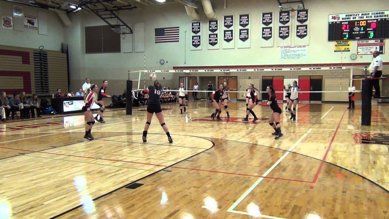 Erin Erb - OH - Huntley High School Volleyball Regionals 2014 - YouTube