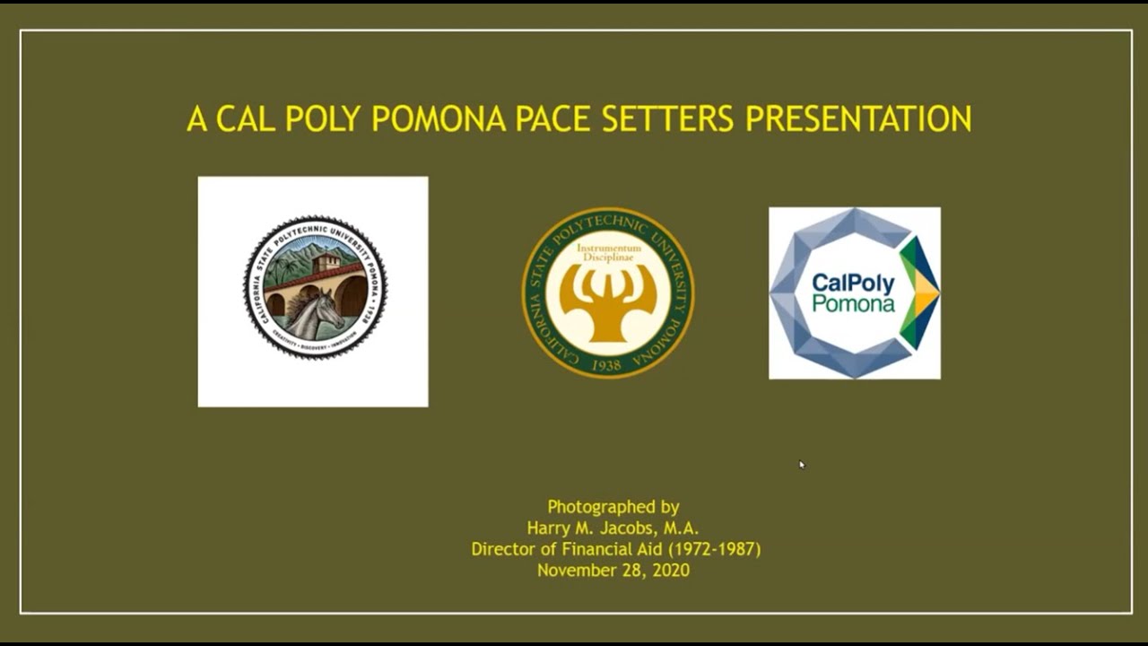 Cal Poly Pomona Campus Architecture Tour - Pace Setters 2021 - YouTube
