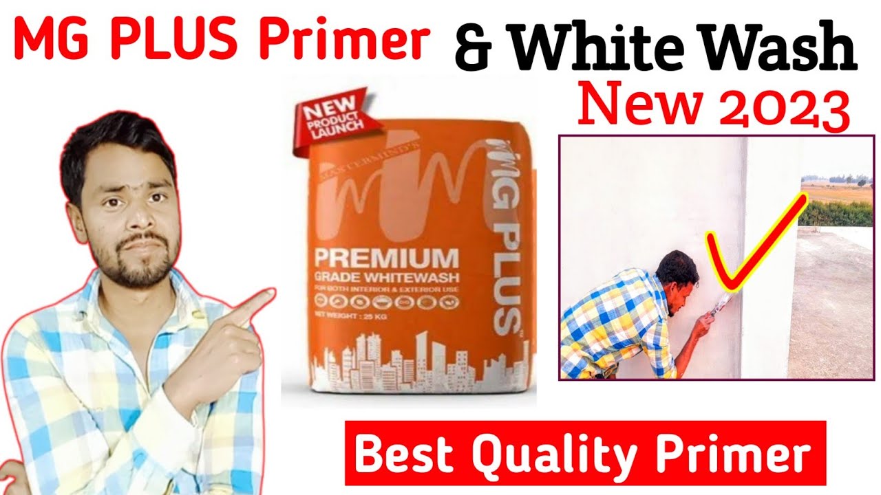 Mg Plus Premium White Wash | Mg Plus Primer - YouTube