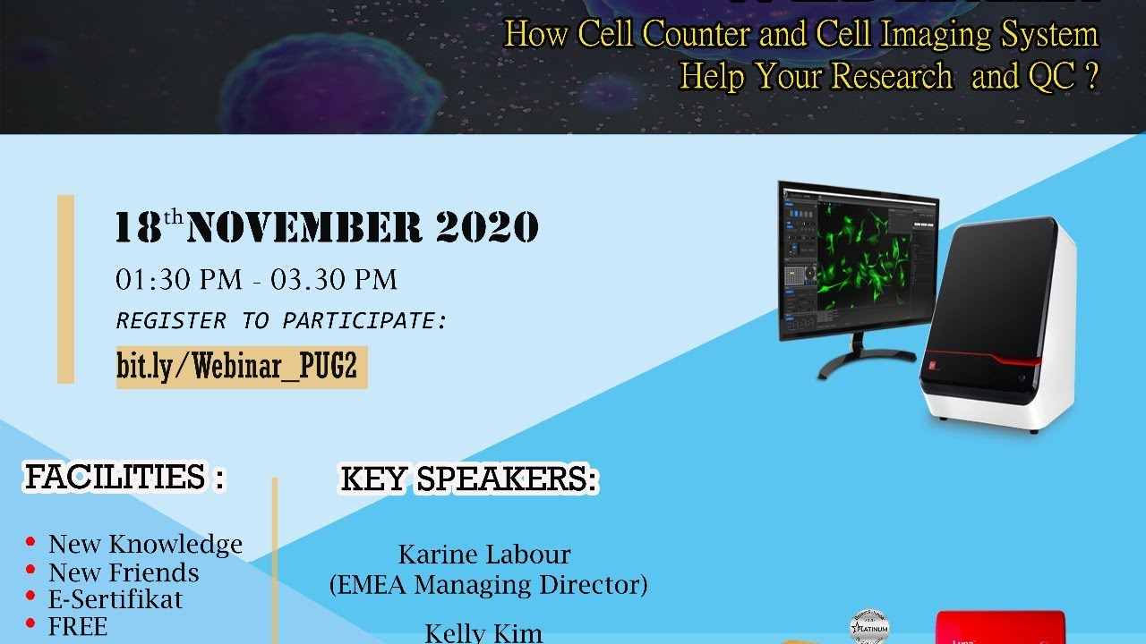Webinar ' How Cell Counter and Cell Imaging System Help Your Research ...