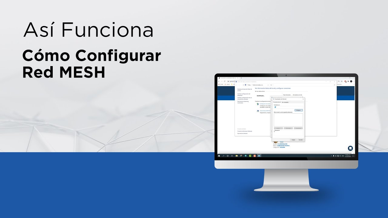 Así Funciona - Cómo Configurar Red Mesh Cambium - YouTube