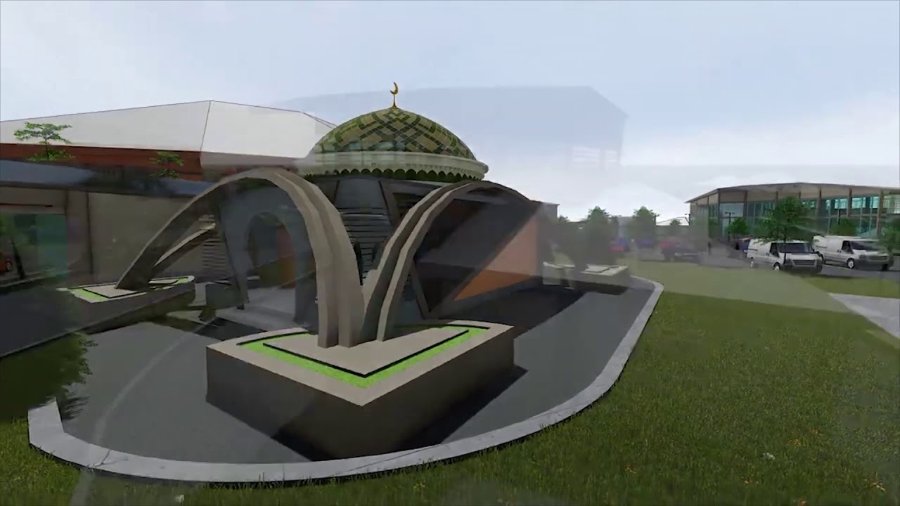 Animasi Perancangan kawasan Rest Area - YouTube