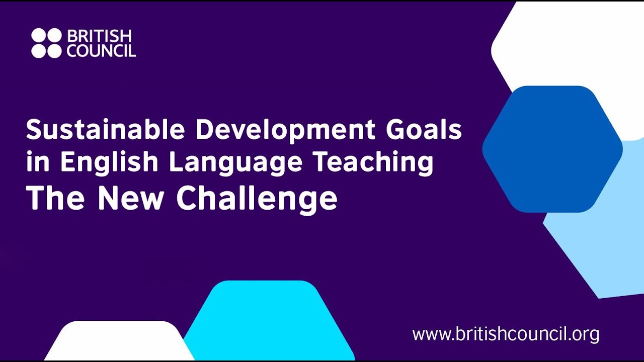 Sustainable Development Goals in English Language Teaching - YouTube