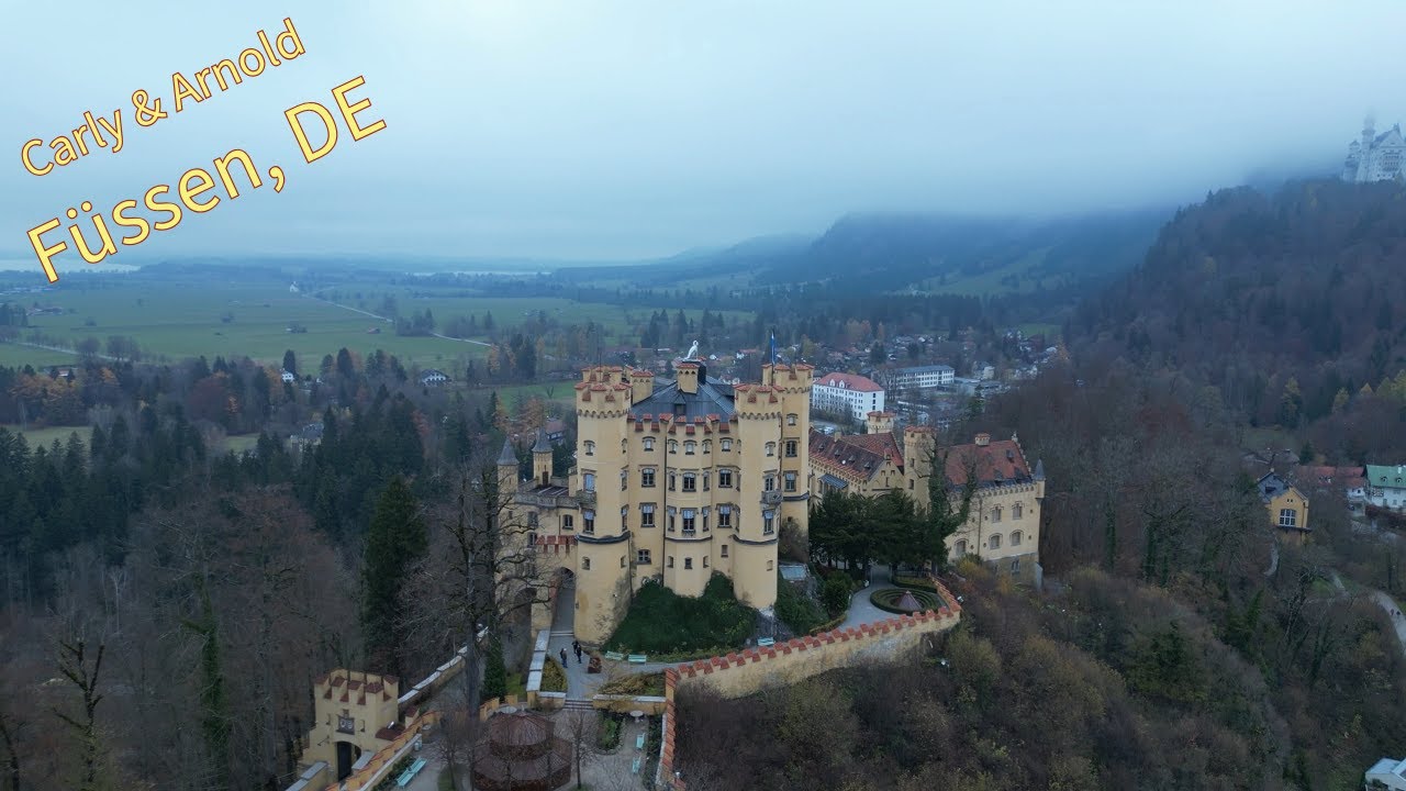 Euro trip Carly & Arnold. Füssen, Germany. Used a Drone DJI Mini 3 Pro ...