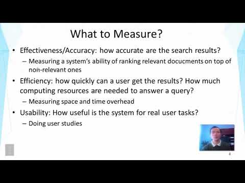 Lecture 13 — Evaluation of TR Systems | UIUC - YouTube