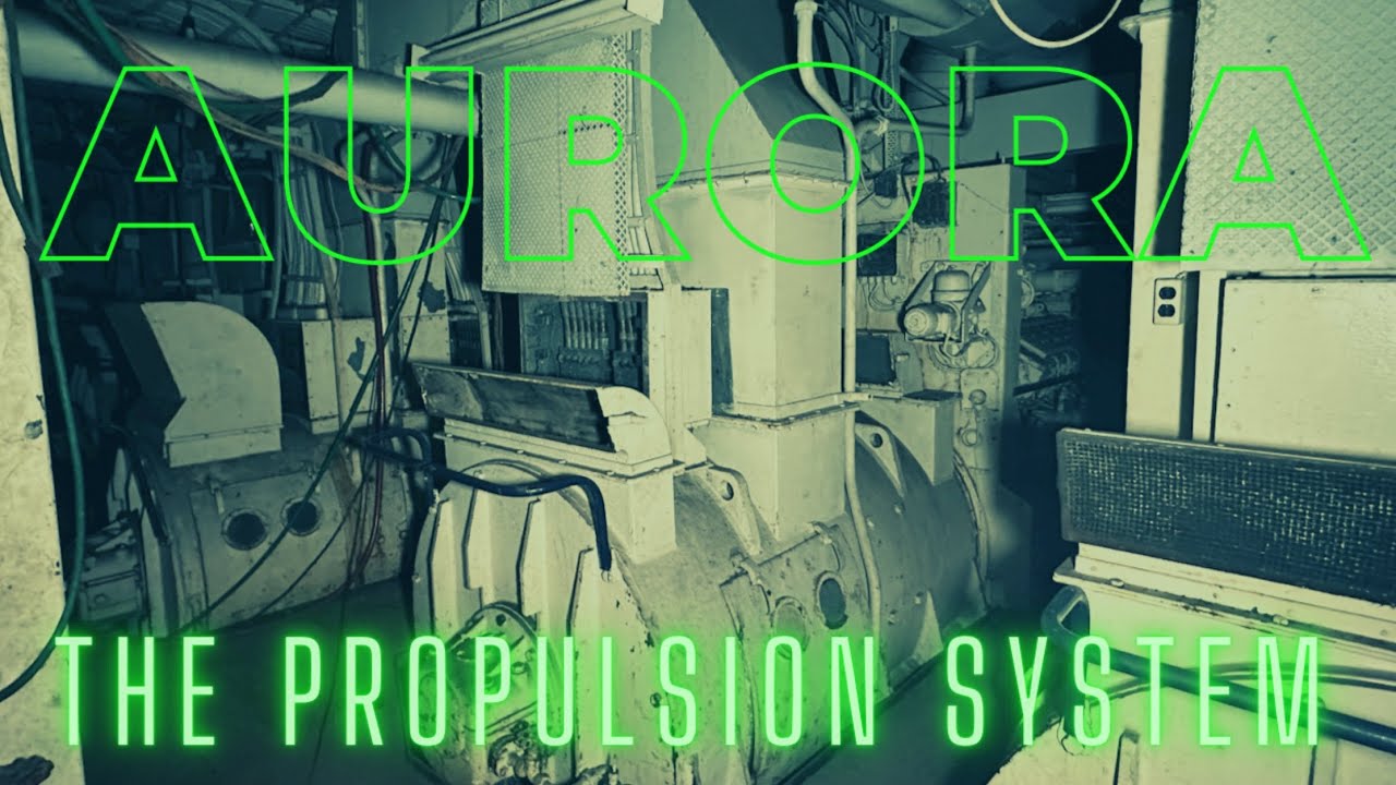 INSPECTION OF THE MASSIVE MERCEDES MAYBACH DIESEL ELECTRIC PROPULSION ...