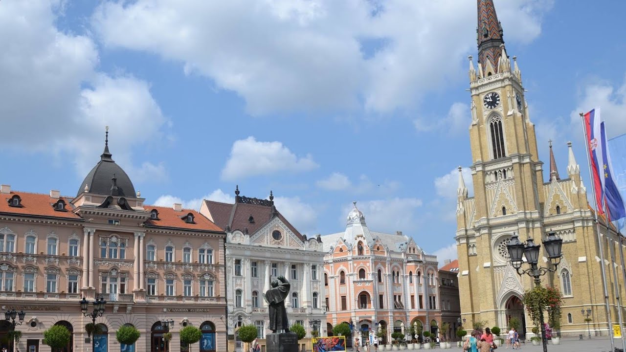 Novi Sad, Serbia - walking through the city center 4K - YouTube