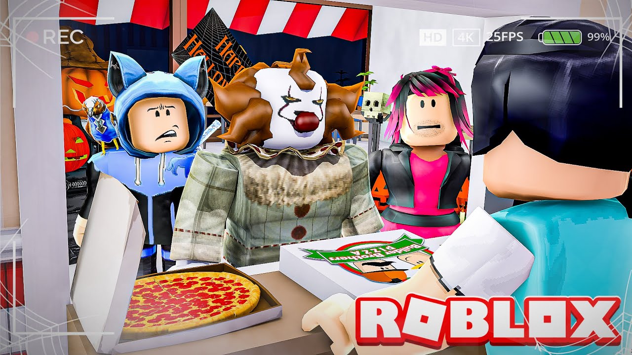 WORK AT A PIZZA PLACE FOR HALLOWEEN | Roblox - Work at a Pizza Place ...