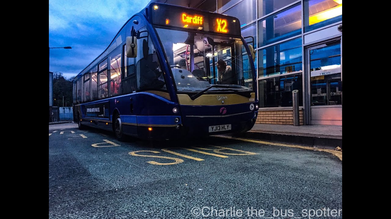 First Cymru Optare Versa 49306 (YJ13 HLY) on Route X2 - YouTube