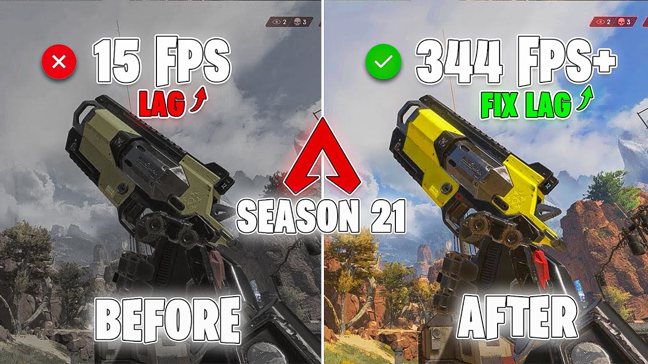 How To Fix Lag in Apex Legends Season 21 | FPS Boost Settings For Apex ...