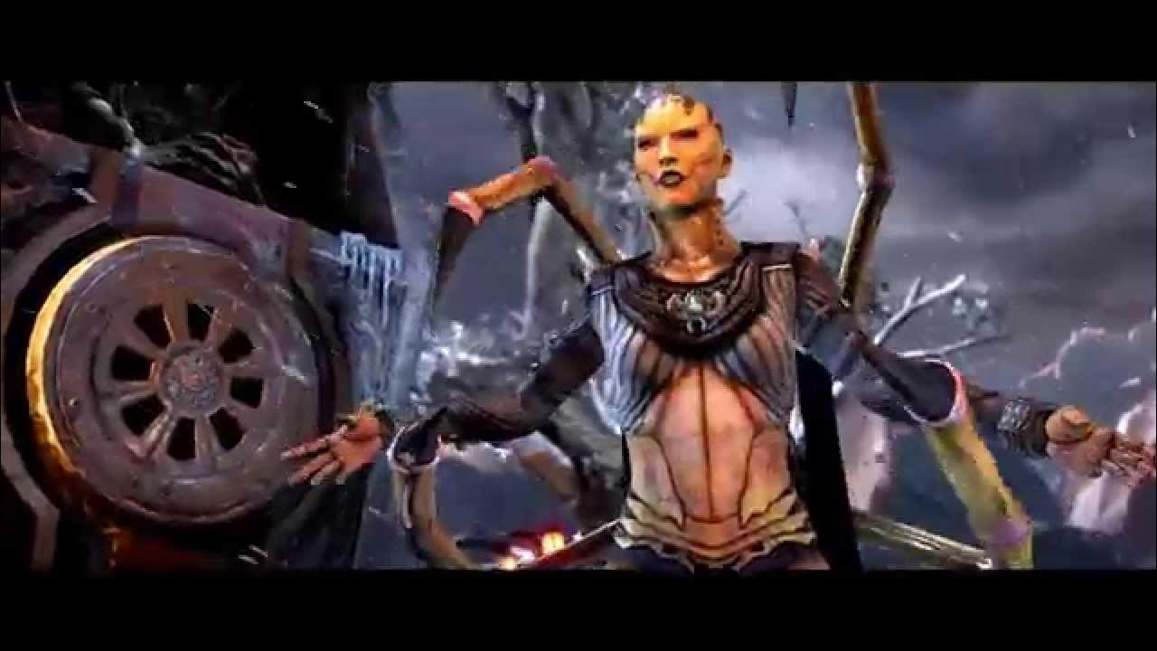 Mortal Kombat X - Kung Jin vs D'Vorah INTRO - YouTube