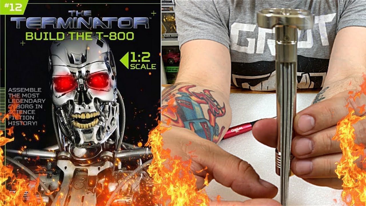 Build The Terminator T-800 Issue 12 - Assembling The Right Forearm ...