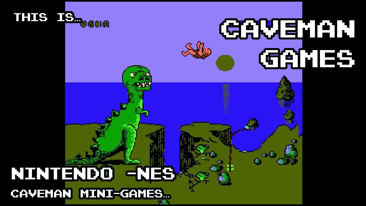 This is Caveman Games for the NES - YouTube