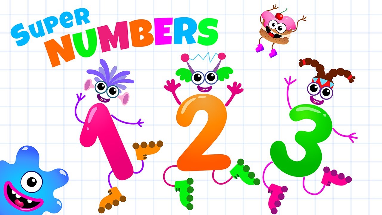 Bini 123 Super Numbers - Learn How to Write Numbers and Count from 1 to ...