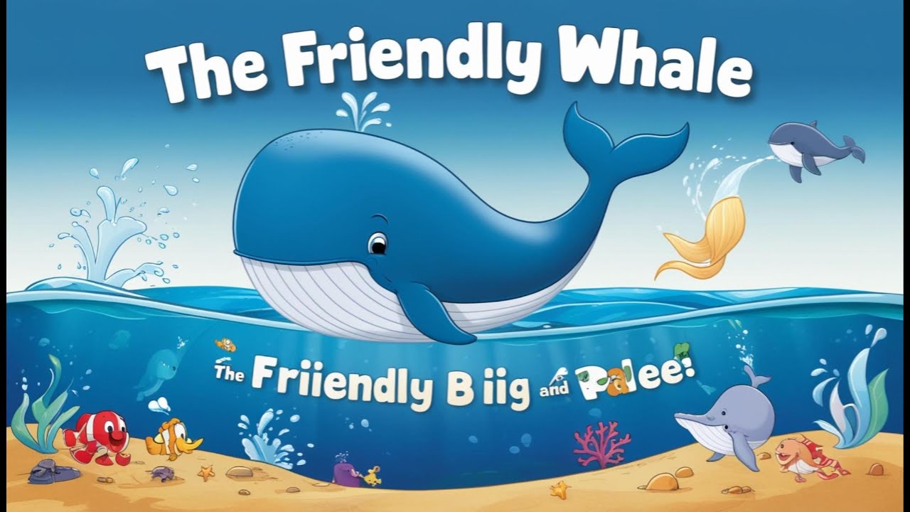 The Friendly Whale – Fun Ocean Song for Kids & Toddlers - YouTube