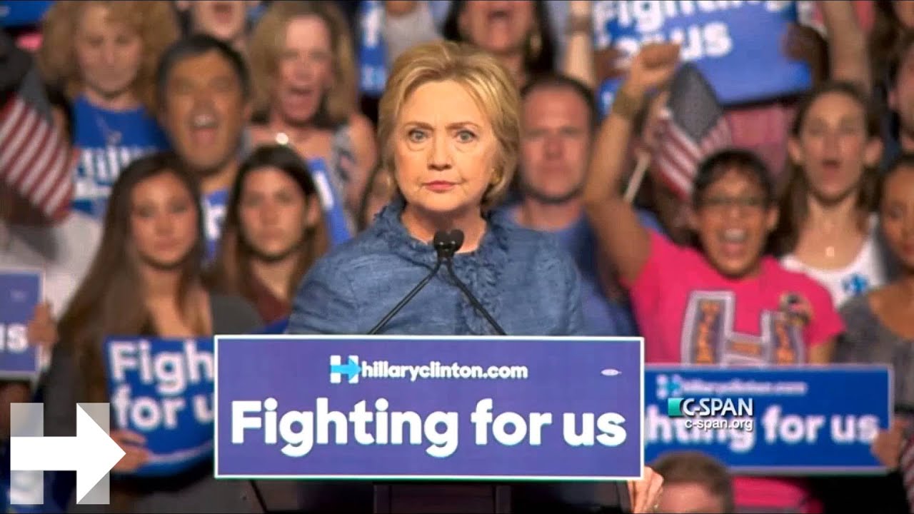 Hillary Clinton speaks about Donald Trump in her March 15 victory ...