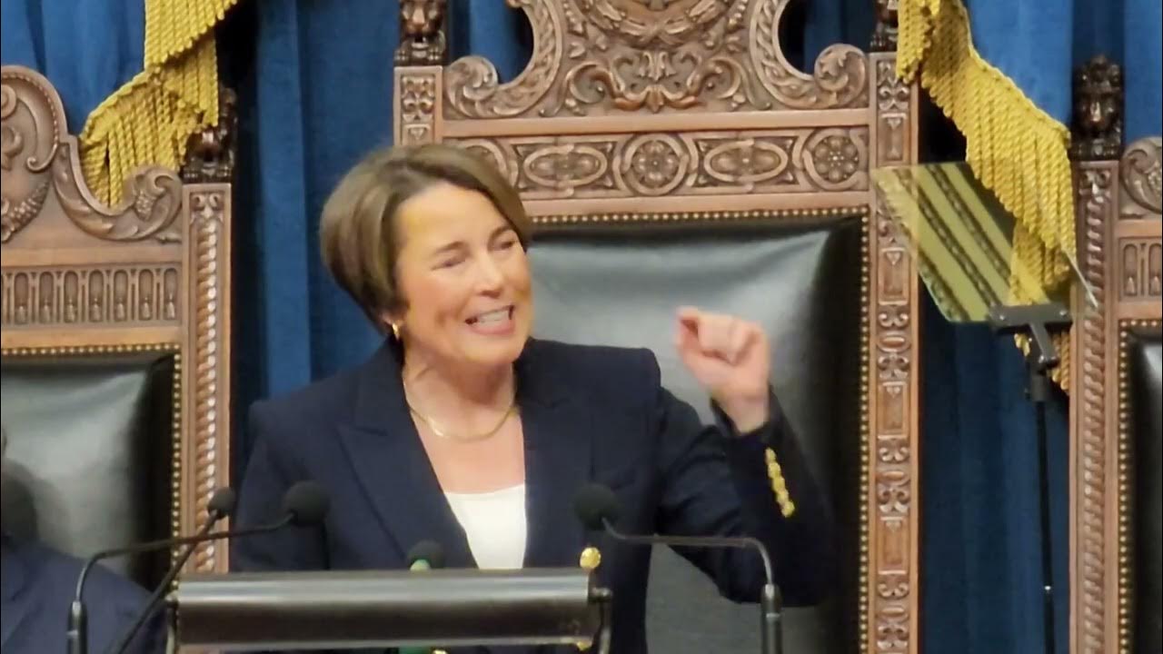 Governor Maura Healey state of the state address - YouTube