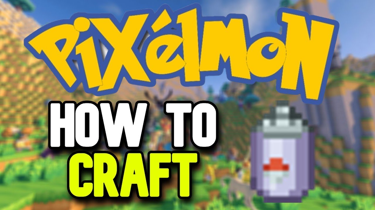 How to Make a Super Repel in Pixelmon - YouTube