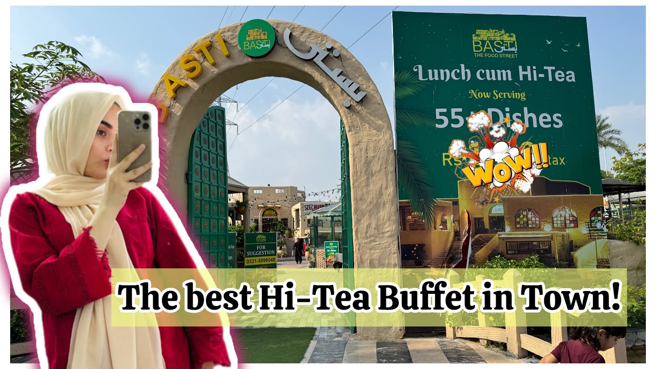 Is This the Best Hi-Tea in Islamabad ? 😱 | Hi-tea in budget | Basti ...