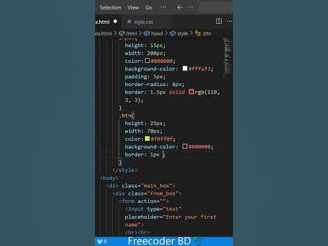 From design html css| Web | design | #freecoderbd - YouTube
