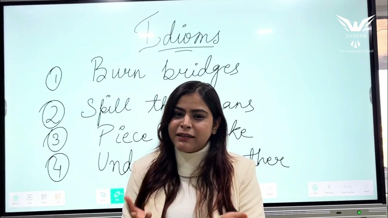 Idioms | Shiksha The Language School | Diksha Prem | Best Foreign ...