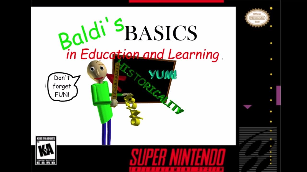 The Living Tombstone - Basics On Behavior - Baldi's Basics SNES Remix ...