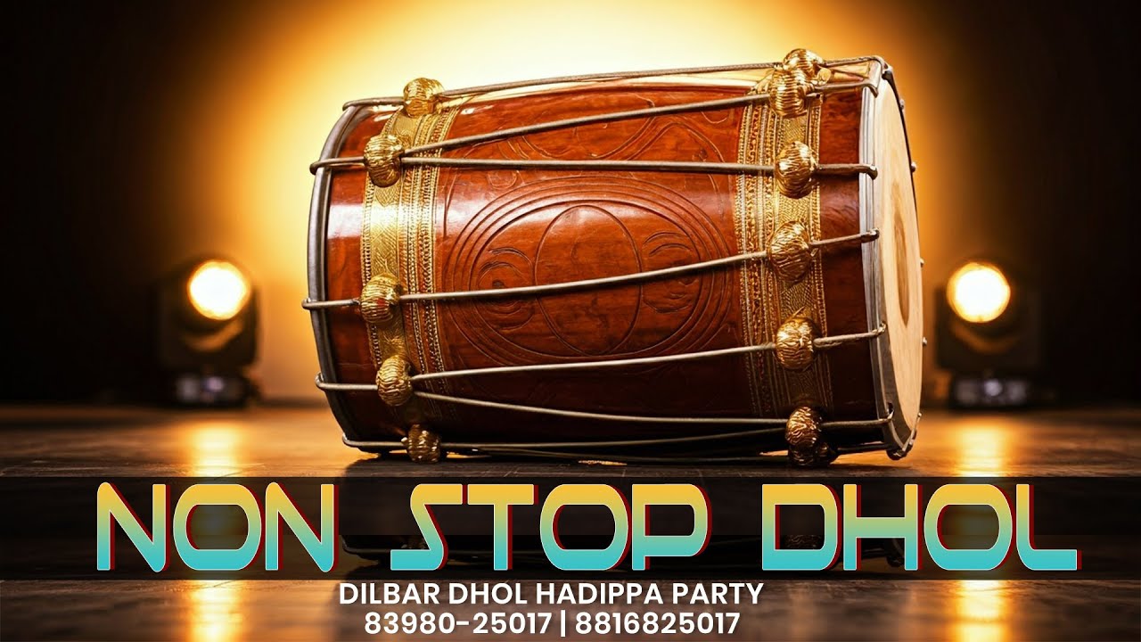 Dhol Non Stop Live Best Punjabi Dhol | Dhol Players | The ULTIMATE ...