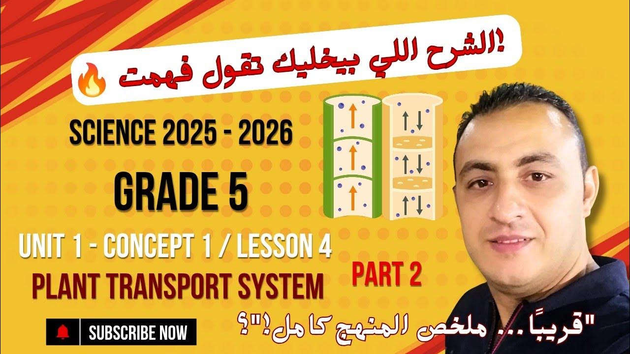 science -grade 5 -unit 1-concept 1-lesson 4 p.1 (plant transport system ...