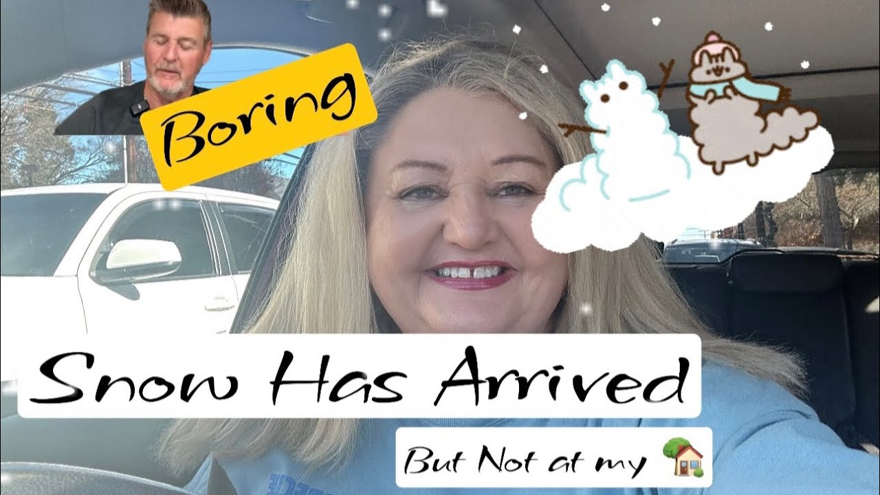 Sarasota Tim = Boring - Snow Falling in NC Mtns - YouTube