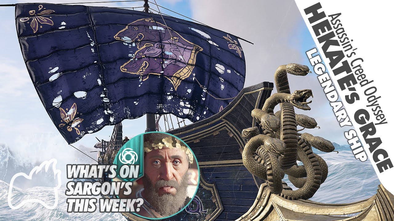 Assassin's Creed Odyssey Hekate's Grace Legendary Ship AC Odyssey ...