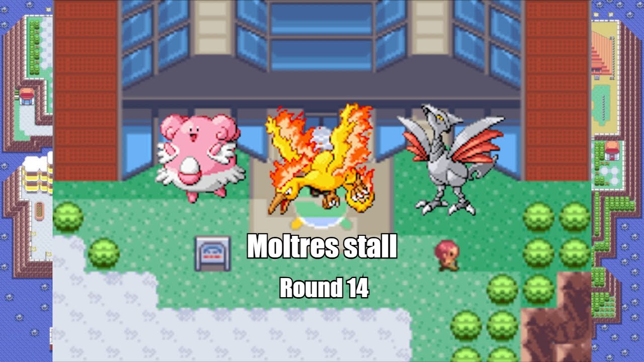 Moltres stall Emerald Battle Tower round 14 - YouTube