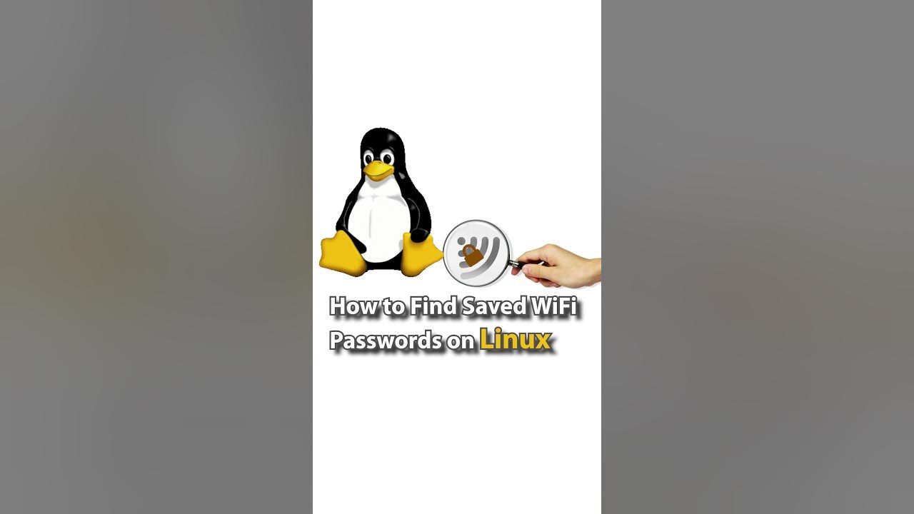 How to Find Saved WiFi Passwords on #linux #WiFiTips #TechTutorial # ...