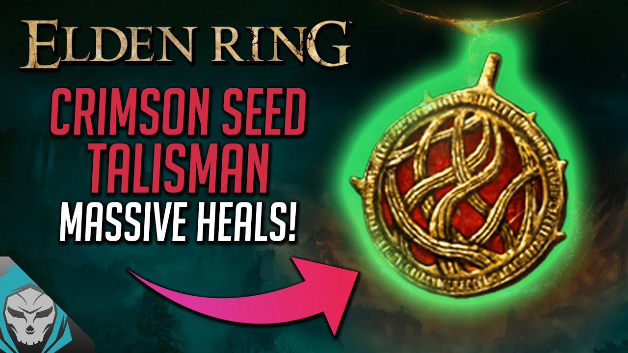 Elden Ring - Crimson Seed Talisman Location | Massive Heals! - YouTube