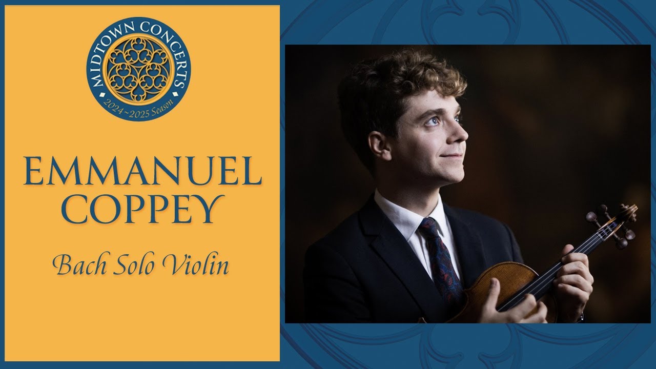 Emmanuel Coppey — Bach Solo Violin - YouTube