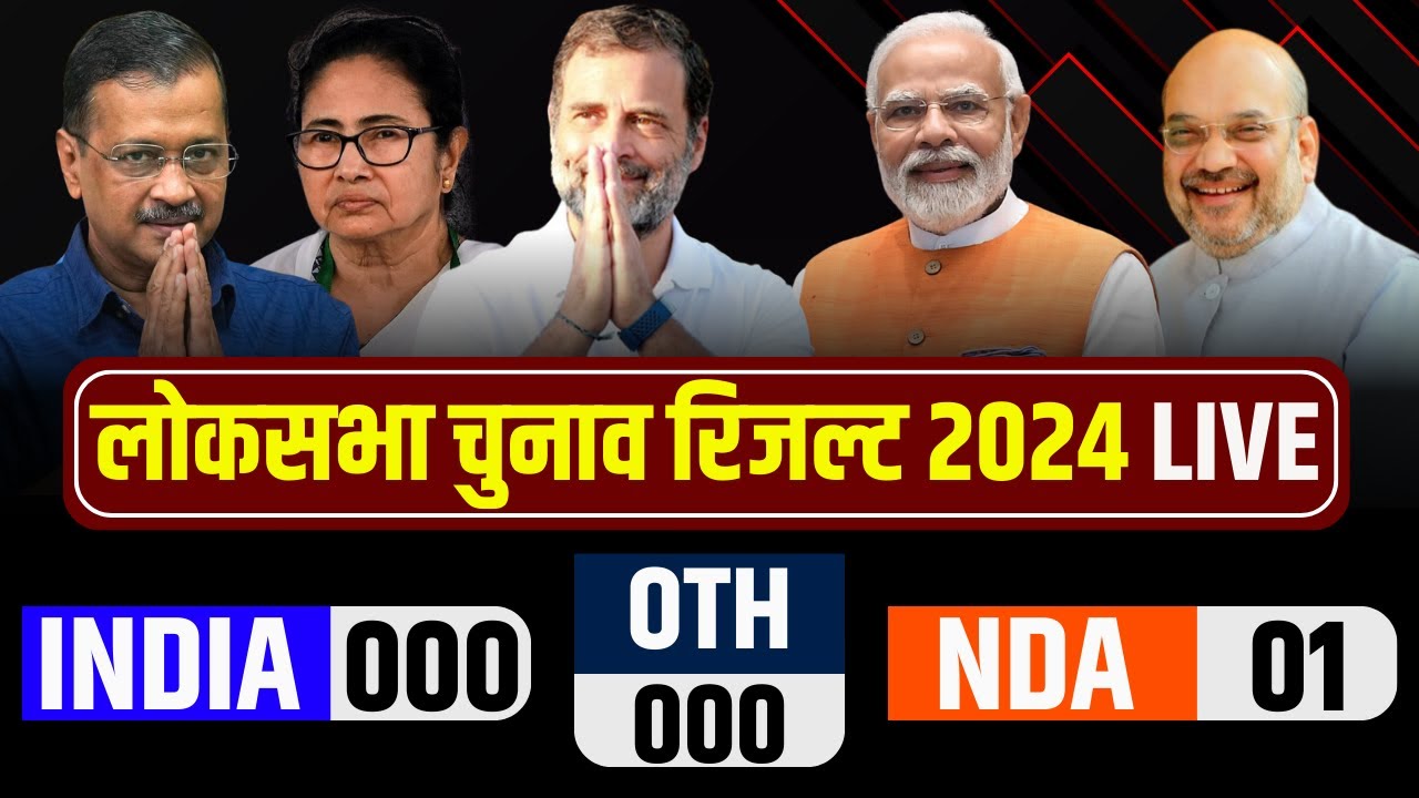 🔴live Loksabha Election Result 2024 Chhattisgarh Loksabha Result