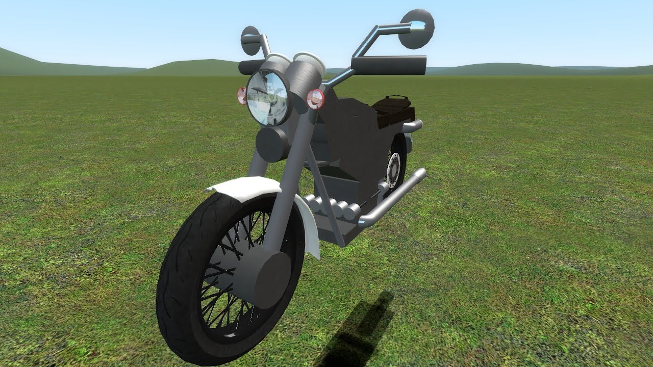 Gmod - CVT Prop-engine motorcycle - YouTube