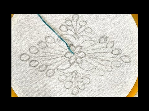New Pattern Hand Embroidery Tutorial - YouTube